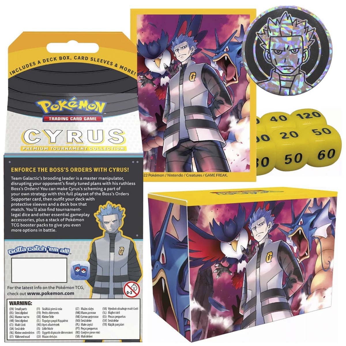 Pokemon TCG: Premium Tournament Collection Cyrus- 85076-C w Ataf.pl